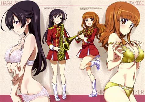 ガールズ＆パンツァー【五十鈴華武部沙織】倉嶋丈康 壁紙