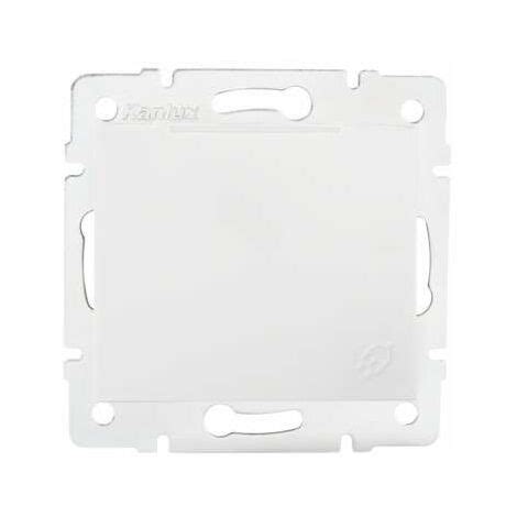 Prise avec Clapet Étanche IP44 Encastrable DOMO Blanc