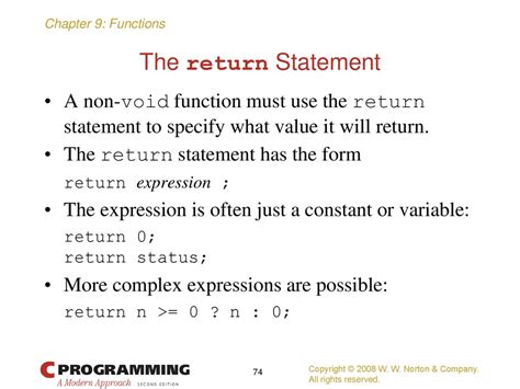 functions chapter 9 copyright © 2008 w w norton and company ppt download