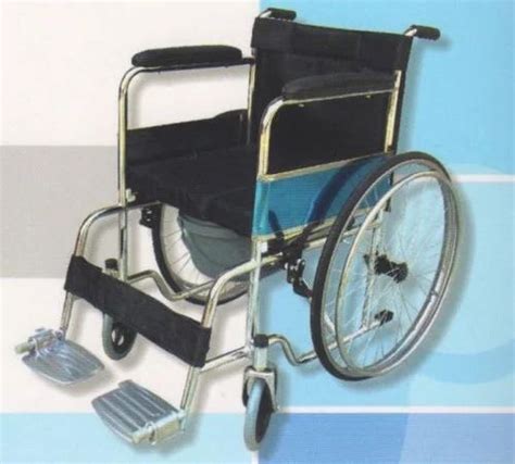 Chrome Plated Commode Wheel Chair At Best Price In New Delhi By Allfine