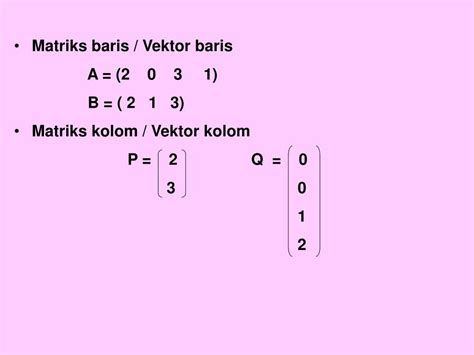 Ppt Matriks Powerpoint Presentation Free Download Id3737625