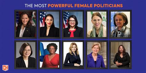 The Most Powerful Female Politicians Of All Time