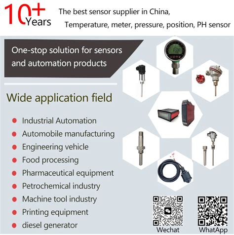 K Type Pt100 U Shaped Interface Strong Magnetic Adsorption Ntc Thermistor 0 350 Degree Range