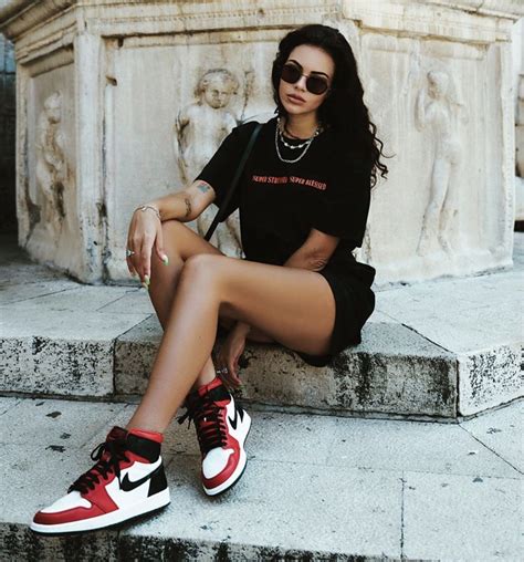 Red Air Jordan 1 Outfit Jordan 1 Outfits Nike Outfits Winter Outfit