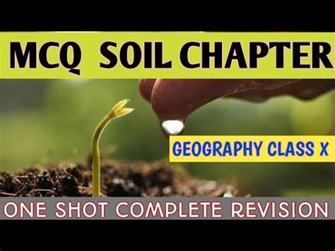Mcq On Soil Resources Class Icse Ll Mcq On Soil Pollution Ll Mcq On