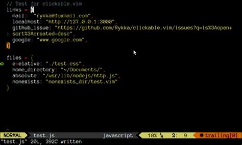 Github Vim Scripts Clickable Vim Make Things Clickable