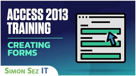 Microsoft Access 2013 Tutorial Creating Forms Access 2013 Tutorial