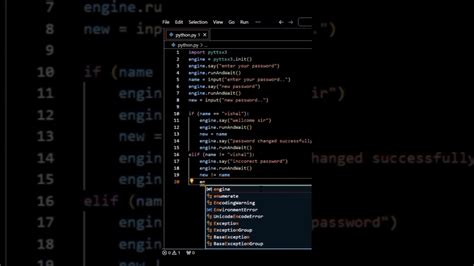 Shorts Ye Program Baat Karta Haiforget Password Program In Python Coding Python Pyttsx3