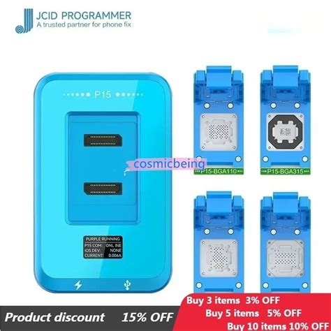 Original New JC P Nand Programmer With BGA BGA BGA BGA Module For Phone Pro Max