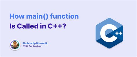 Who Calls Main Function And How Is It Actually Called In C DEV Community