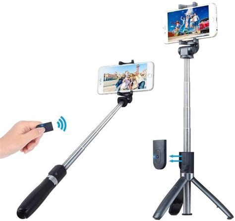 Монопод трипод штатив селфи палка держатель для телефона с пультом Bluetooth Selfie Stick L01