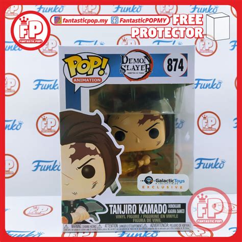 IN STOCK RM FUNKO POP NEAR MINT BOX Animation Demon Slayer Tanjiro Kamado