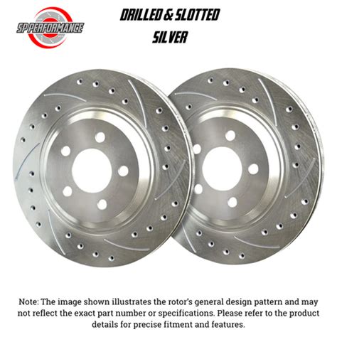 Sp Performance Disc Brake Rotor Set Front Fits 2002 2005 Lexus Lx470 Ebay