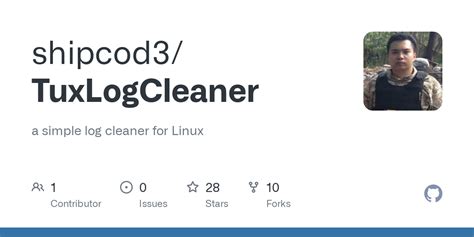 Github Shipcod Tuxlogcleaner A Simple Log Cleaner For Linux