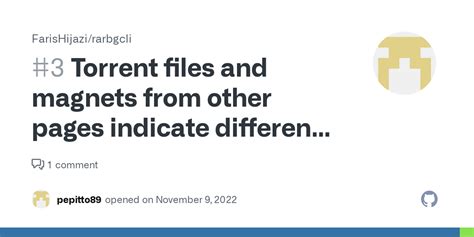 Torrent Files And Magnets From Other Pages Indicate Different Ones Issue 3 FarisHijazi