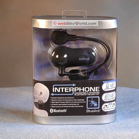 Interphone F Review WebBikeWorld