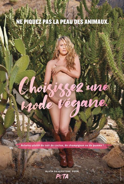 Alicia Silverstone Joins Peta For A Hot New Campaign Dv World News