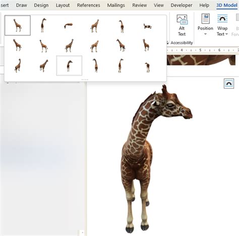 Starting Out With D Models In Microsoft Office Office Watch