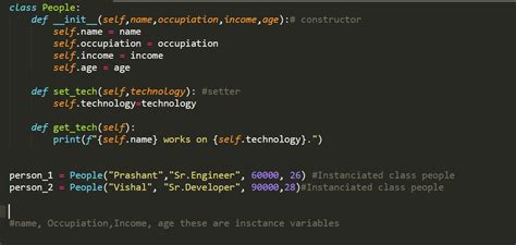Understanding Object Oriented Programming Oop Variables Py Bucket