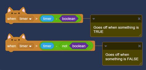 Boolean Inputs Through A Hat Block Rscratch