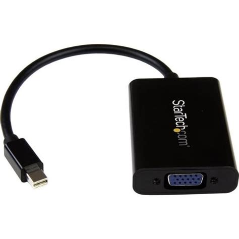 Adaptateur Mini Displayport Vers Vga Avec Audio Convertisseur