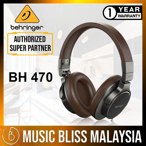 Behringer BH470 Studio Monitoring Headphones (BH 470 / BH-470) | Shopee ...