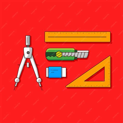 Premium Vector Geometry Box Tools