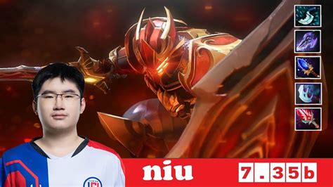 DOTA LGD Niu The DRAGON KNIGHT OFFLANE B YouTube