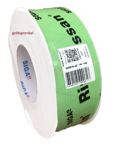 50m Siga Rissan 60 1 Rolle Klebeband Dampfsperre Dampfbremse Mit