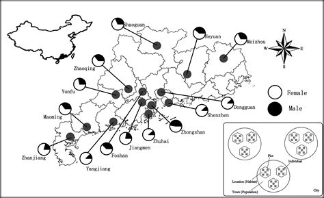 Spatial Variation In Adult Sex Ratio Across Multiple Scales In The