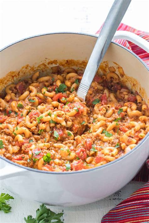 Easy American Goulash The Blond Cook