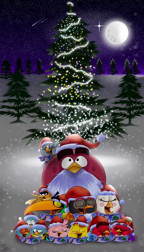 Angry Birds Christmas 2016 By Oceanegranada On Deviantart