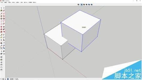 Sketchup怎么使用实体工具相交绘制模型 【百科全说】