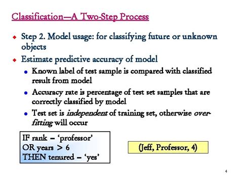 Classification And Prediction Classification Regression And Prediction U