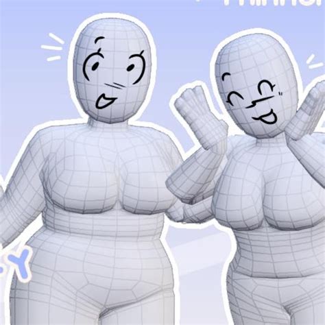 Vrchat Avatar 3d Model Etsy