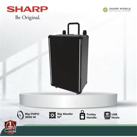 Jual Speaker Sharp Trolley Cbox Tr10cbl Shopee Indonesia