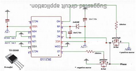 Skema Smps Ic Ir2110 Shems 2x38v 250w Ir2156 Amplifier Power Supply