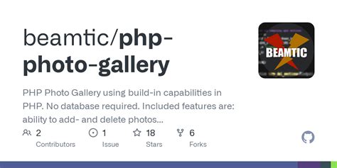 Github Beamtic Php Photo Gallery Php Photo Gallery Using Build In Capabilities In Php No