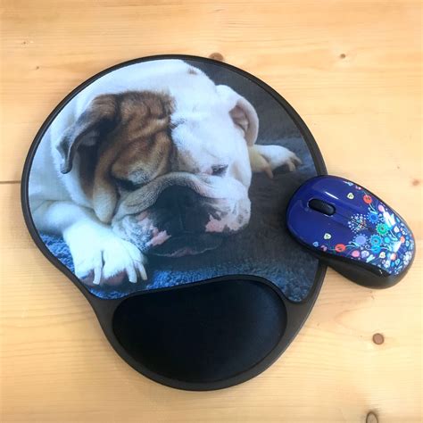 Photo Mouse Pad With Gel Wrist Rest One Size 1015 × 917 Sold By