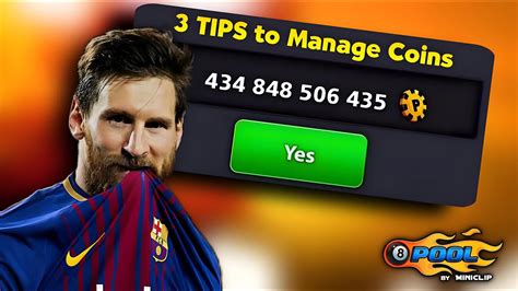 3 Tips To Manage Your Coins In 8 Ball Pool Youtube