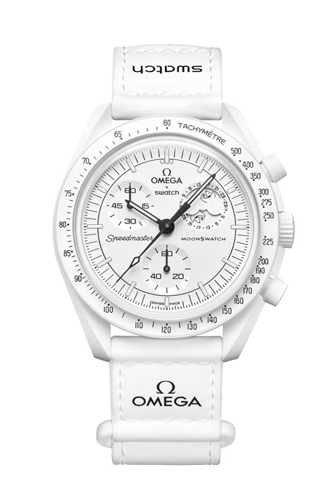 Часы OMEGA X SWATCH Mission To MoonPhase Watch релиз новой модели