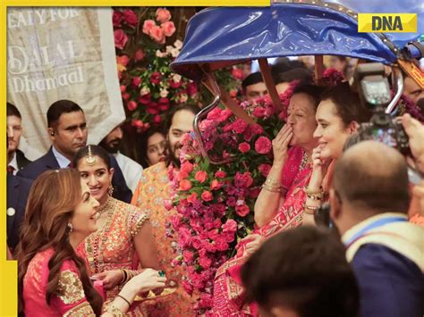Mukesh Ambani Nita Ambani Host Mameru Ceremony At Antilla Ahead Of