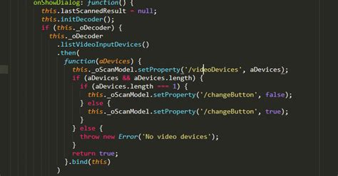 Native JS Zxing Scanner In SAPUI SAP Community