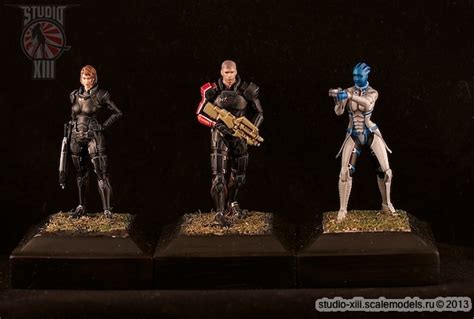 Masseffect Miniatures By Michael Xiii On Deviantart
