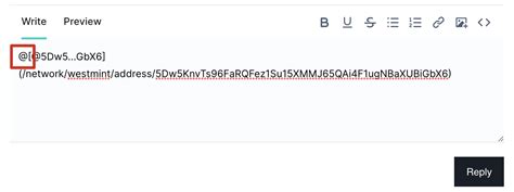 Mention Support Delete Trigger Symbol `` · Issue 68 · Opensquare