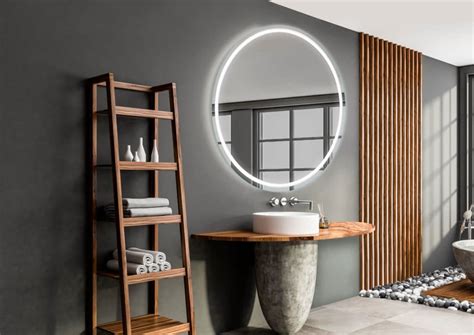 Round Mirror For Hotel Aina Ghibli Evo