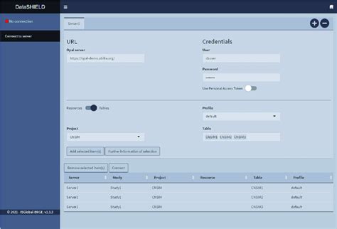 Connections Interface The Illustrated Configuration Is A Single Server Download Scientific