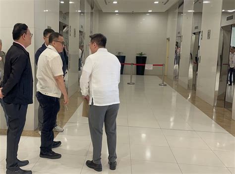 Sara Dutertes Legal Counsel Arrives At Nbi Confirms Vp Will Not