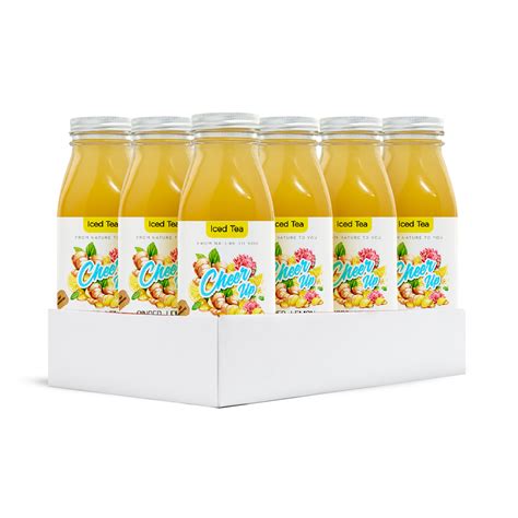 Cheer Up Ginger Lemon 6pack Cheerup Beverages