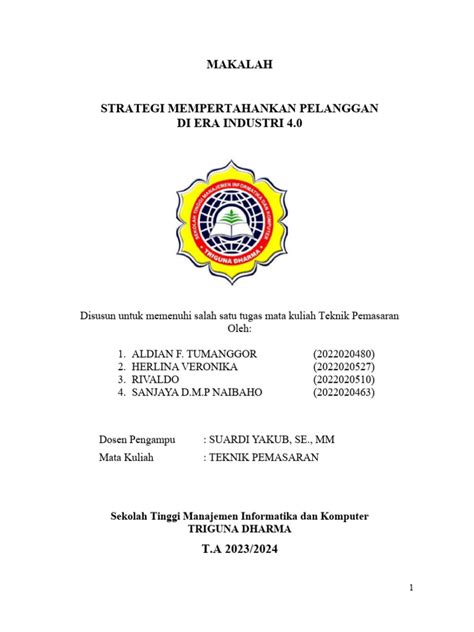 Strategi Pemasaran Umkm Era 40 Pdf